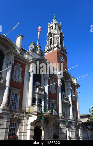Victorian town hall Colchester Essex England Stock Photo - Alamy