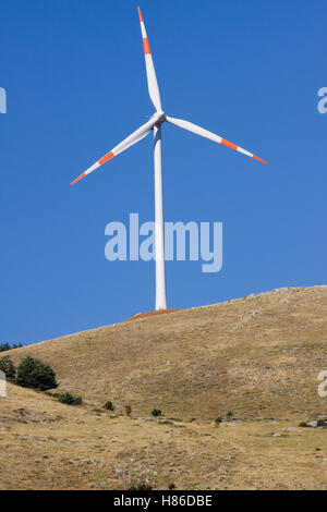 eolic plant in a italian area Stock Photo - Alamy