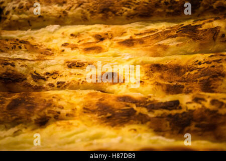 Cheese strudel domestic food from Croatia, layered pastry Stock Photo ...