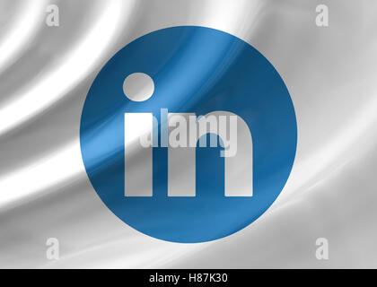 In logo logotype flag Stock Photo - Alamy