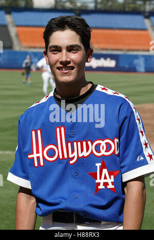 TYLER HOECHLIN 45TH HOLLYWOOD STARS BASEBALL DODGER STADIUM LOS ANGELES ...