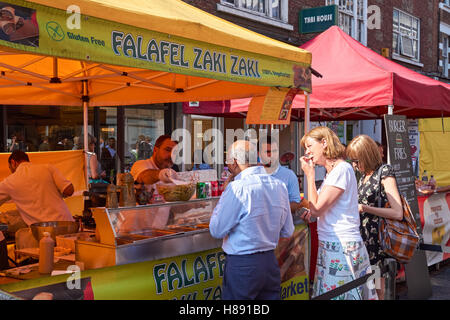 Strutton Ground Market in Westminster, London England United Kingdom UK ...