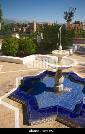 The gardens of the Mezquita Mayor de Granada (The Great Mosque of ...