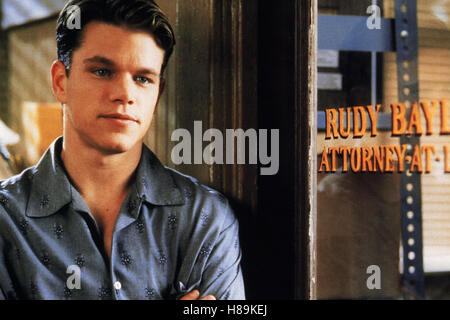 Matt Damon Film The Rainmaker (USA 1997) Characters: Rudy Baylor ...