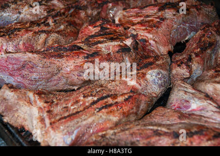Grilled beef meat Stock Photo - Alamy