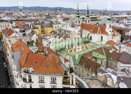 vienna from above Stock Photo - Alamy