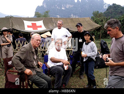 MICHAEL CAINE, PHILLIP NOYCE, SYDNEY POLLACK, THE QUIET AMERICAN, 2002 ...