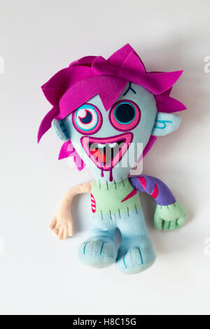 moshi monsters zommer soft cuddly toy set on white background Stock ...