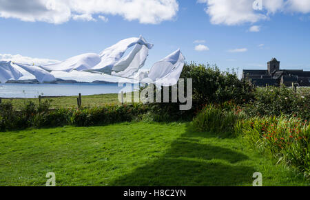 Iona, Scotland - Grianan, holiday rental house near the Abbey. Washing ...