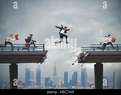 Teamwork to overcome obstacle Stock Photo: 87079995 - Alamy