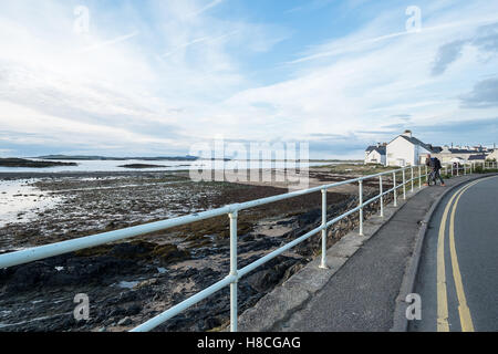Rock pools at Rhosneigr, Anglesey, North Wales, UK. Taken on 12th ...