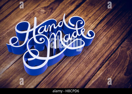 Illustration of hand made text Stock Photo - Alamy