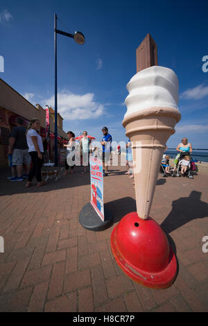 Promenade, Spittal Beach, Northumberland Stock Photo - Alamy