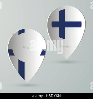 large set of paper map marker in two types Stock Vector Image & Art - Alamy