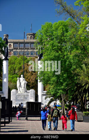Chapultepec Castle on Chapultepec Hill in Chapultepec Park, Mexico City ...