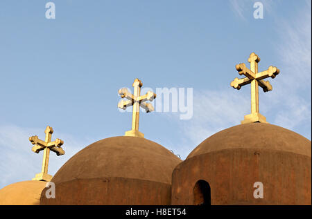 Cupolas of Christian Church in Coptic Cairo (Egypt Stock Photo - Alamy