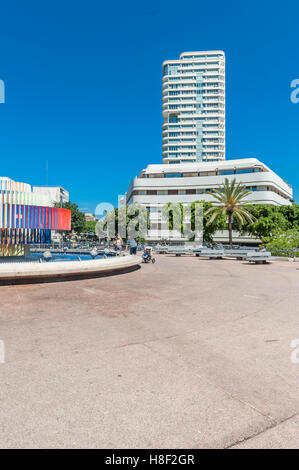 Israel Tel Aviv Zina Dizengoff circle The Bauhaus building now housing ...