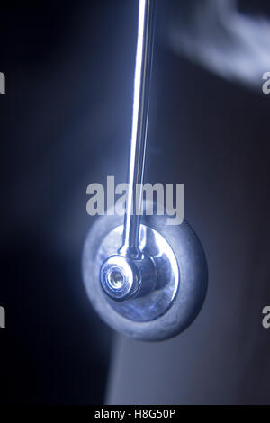 Doctor's reflex hammer tool used to test patient reflexes in knee and ...