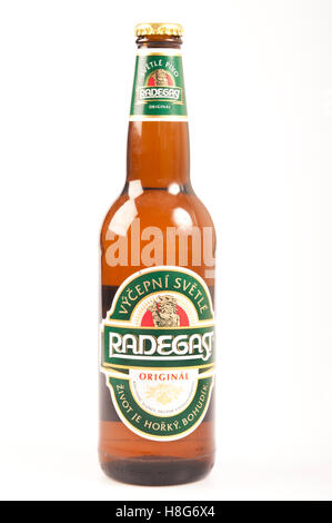 Radegast Czech beer Stock Photo - Alamy