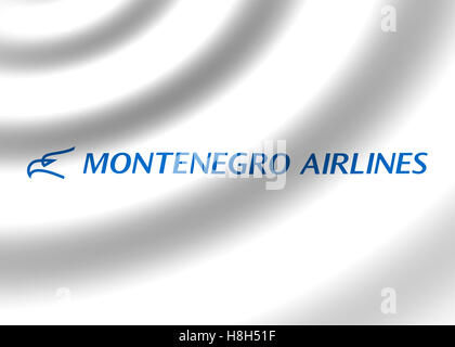 Montegro Air Airlines logo Stock Photo - Alamy