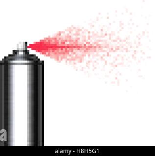 paint can icon over white background, vector illustration Stock Vector ...