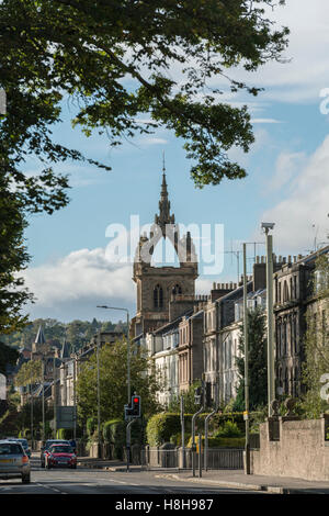 The crown spire of St Leonards in the fields, of Victorian gothic ...