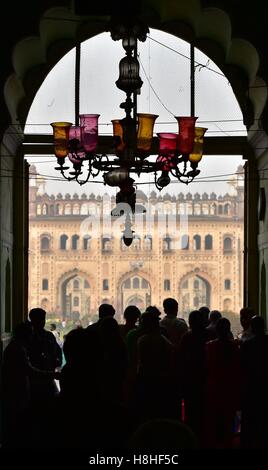 This colossal imambara in Lucknow, India. A labyrinth of corridors ...