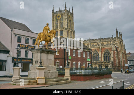 Statue of King William 3 in Hull England Stock Photo - Alamy