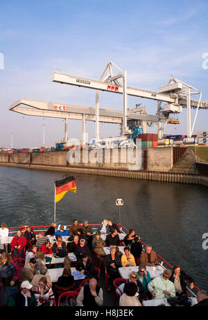 Inland port Duisburg Ruhrort, harbour basin C, Ruhrmann Logistik GmbH ...