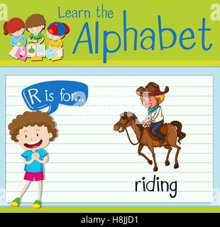 Flashcard letter G is for gallop Stock Vector Image & Art - Alamy