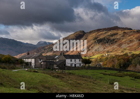 High Park Farm in Little Langdale Cumbria Stock Photo - Alamy