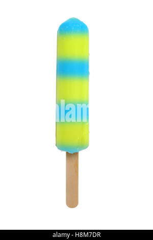 Blueberry creamsicle popsicle Stock Photo - Alamy