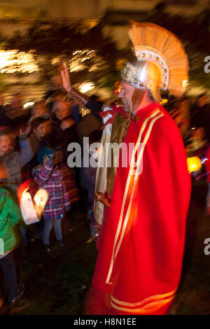 Germany, Cologne, the St. Martin's procession, St. Martin with children ...