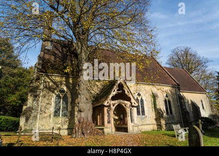 Christ Church, Coldharbour, Dorking, Surrey, England, UK Stock Photo ...