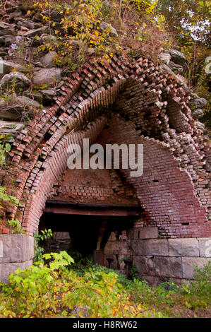 Copake Iron Works Furnace, Taconic State Park, New York Stock Photo - Alamy