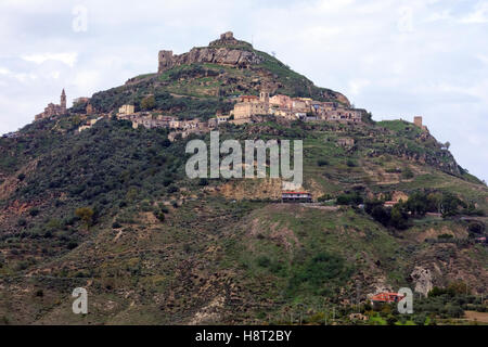 Village view, Agira, Sicily, Italy Stock Photo - Alamy