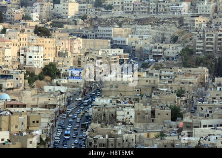 Traffic jam in Amman, Jordan Stock Photo - Alamy