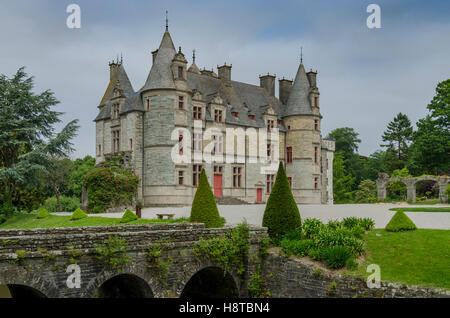 Chateau des Ravalet Tourlaville Cherbourg Normandy France Stock Photo ...