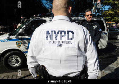 NYPD Disorder Control Unit on Duty, NYC, USA Stock Photo - Alamy