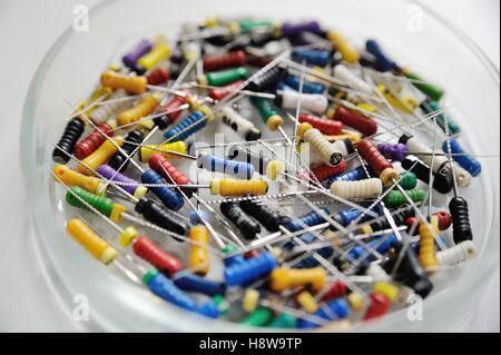 endodontic files and reamers Stock Photo - Alamy