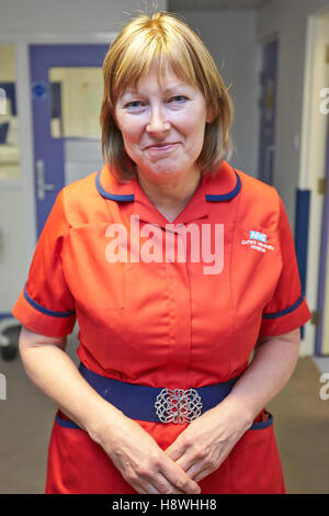 A nurse in the Childrens ward of John Radcliffe Hospital Stock Photo ...
