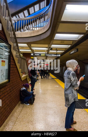 Berkeley, California, USA, Underground, Metro, Subway Station, BART ...