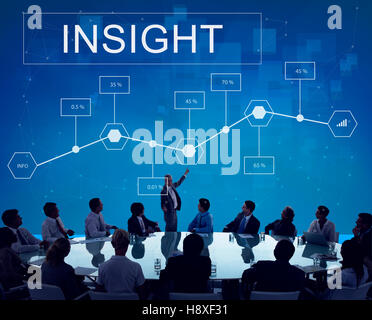 Business Insight Statistics Analytics Development Concept Stock Photo ...