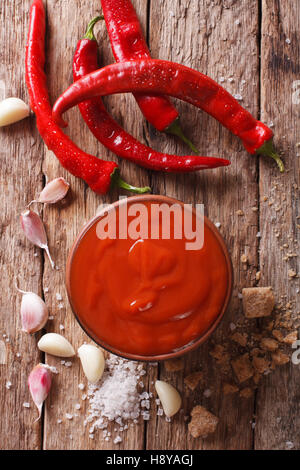 Top view at table with Thai food Stock Photo - Alamy