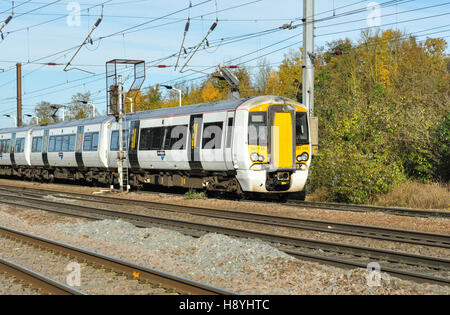 A class 387 electric multiple unit working a Great Western Railway ...
