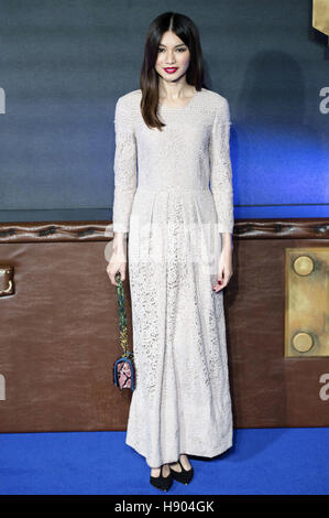 Gemma Chan attends the European premiere of 'Fantastic Beasts And Where ...