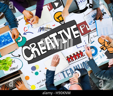 Creative Creativity Design Ideas Inspiration Innovation Concept Stock ...