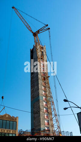 New building under construction. Side view Stock Photo - Alamy