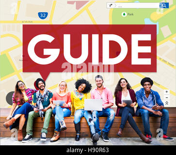 Guidelines Coach Advice Educate Leadership Plan Concept Stock Photo - Alamy