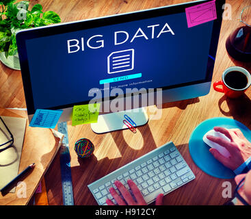 Big Data Information Technology Networking Concept Stock Photo - Alamy